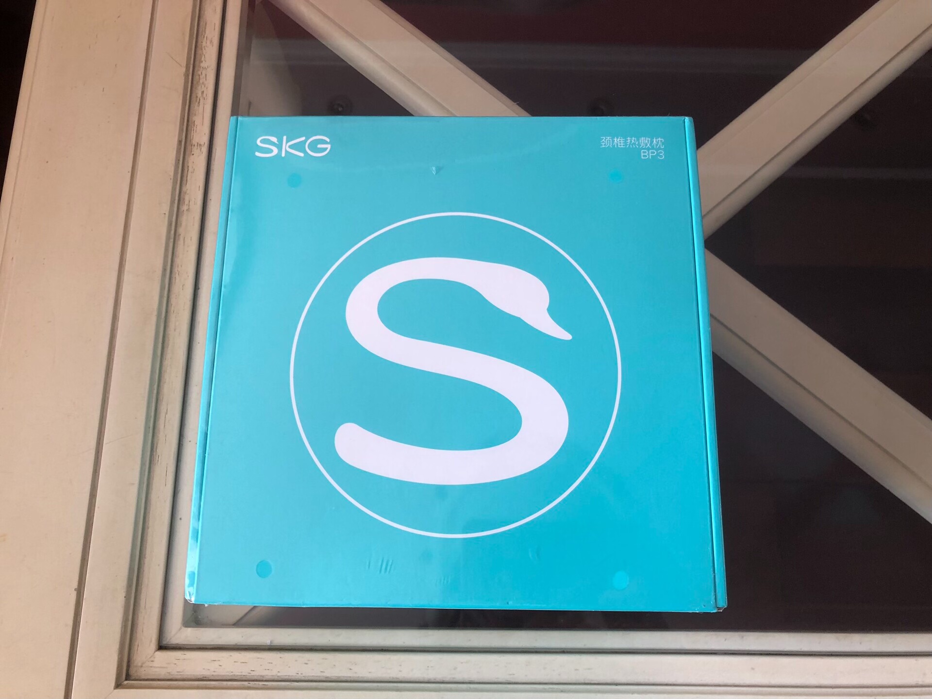 全新未拆封有原配拎袋個人閒置SKG頸椎熱敷枕BP3護頸加熱午-Taobao