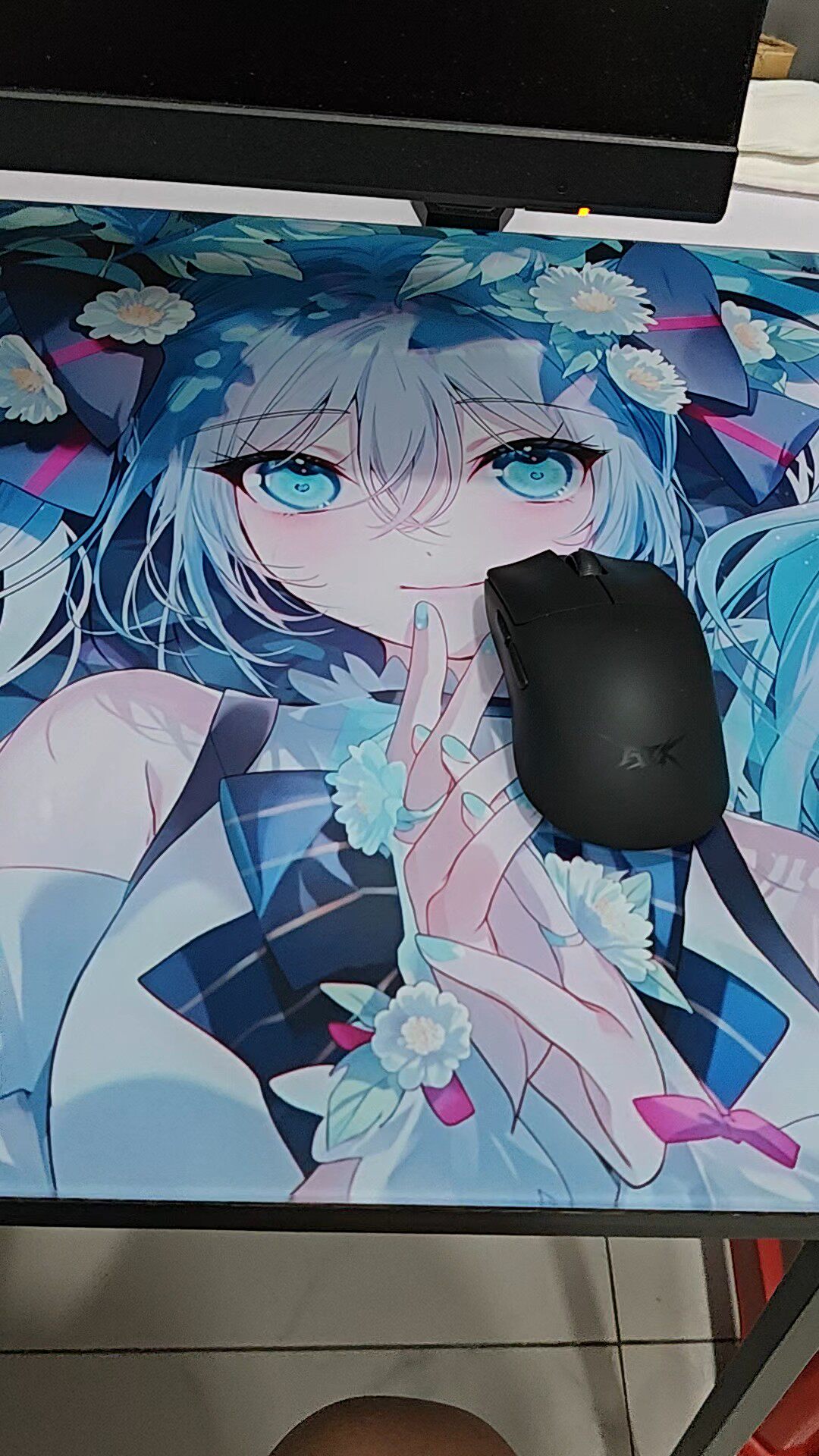 WALLHACK 4.0 初音miku日本限定款电竞钢化玻璃鼠标垫顺滑复刻版评价 - 淘宝网