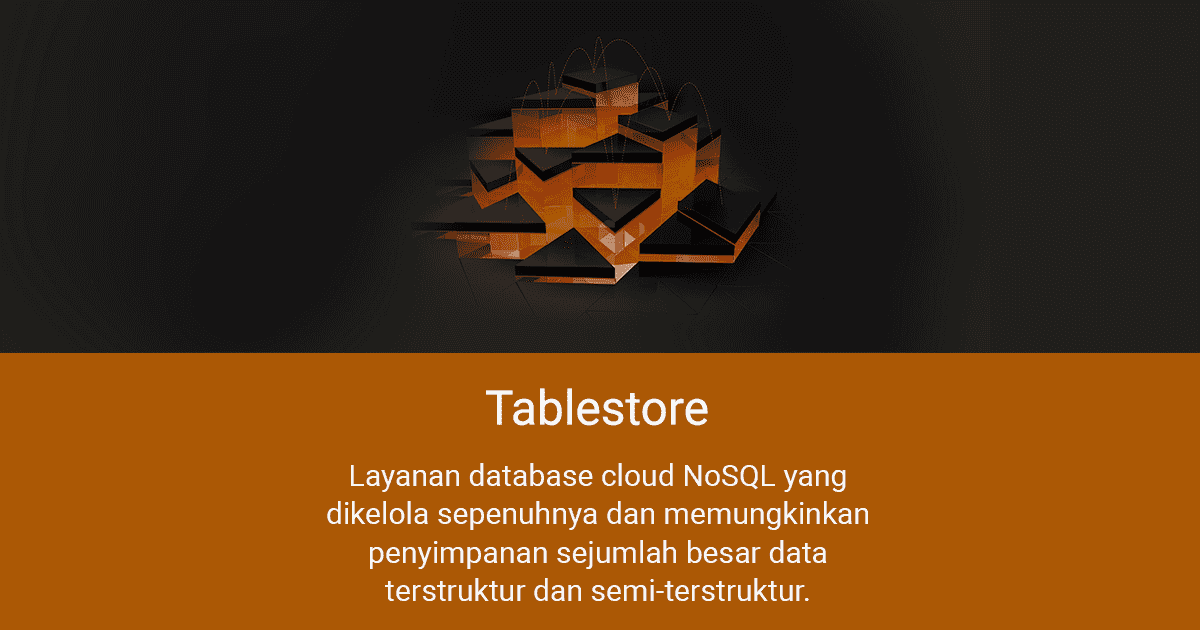 Tablestore: Layanan Database Cloud NoSQL yang Dikelola Sepenuhnya - Alibaba Cloud
