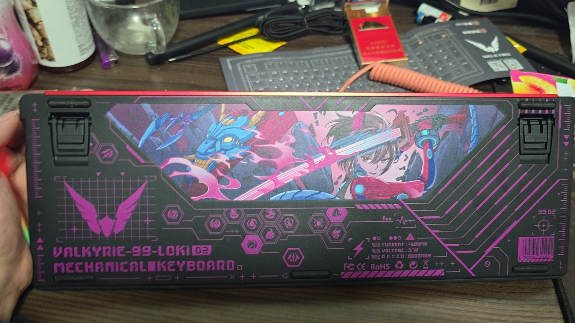 瓦尔基里(VALKYRIE) VK99 客制化机械键盘 三模2.4G/有线/蓝牙评价 - 淘宝网