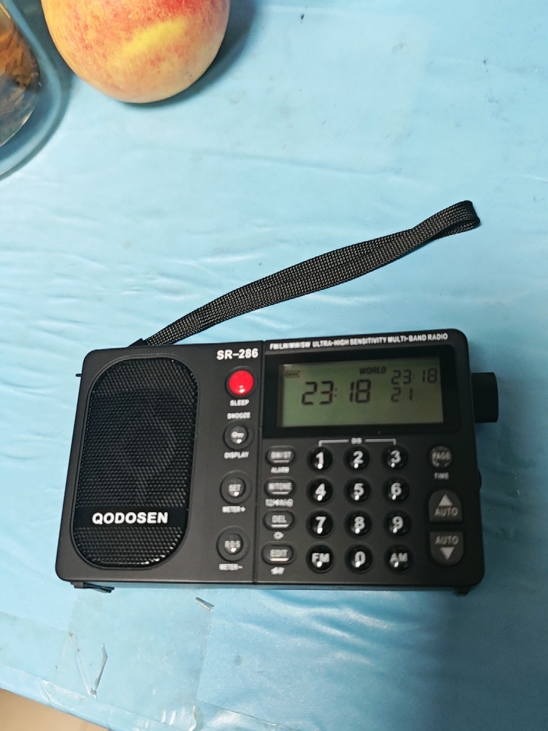 QODOSEN 科多笙SR-286收音机便携式全波段车规级芯片TEF6686小型评价 - 淘宝网