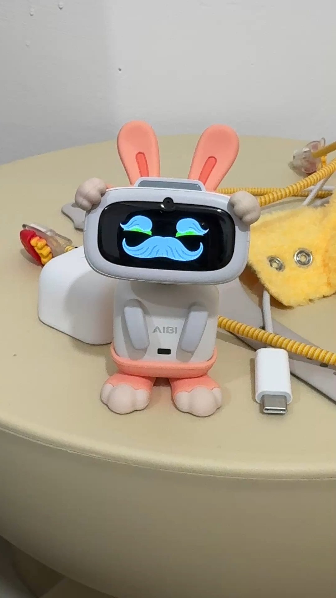 AIBI智能机器人口袋宠物机器人艾比宠物AI智能支持GPT旋转摄像头评价 - 淘宝网