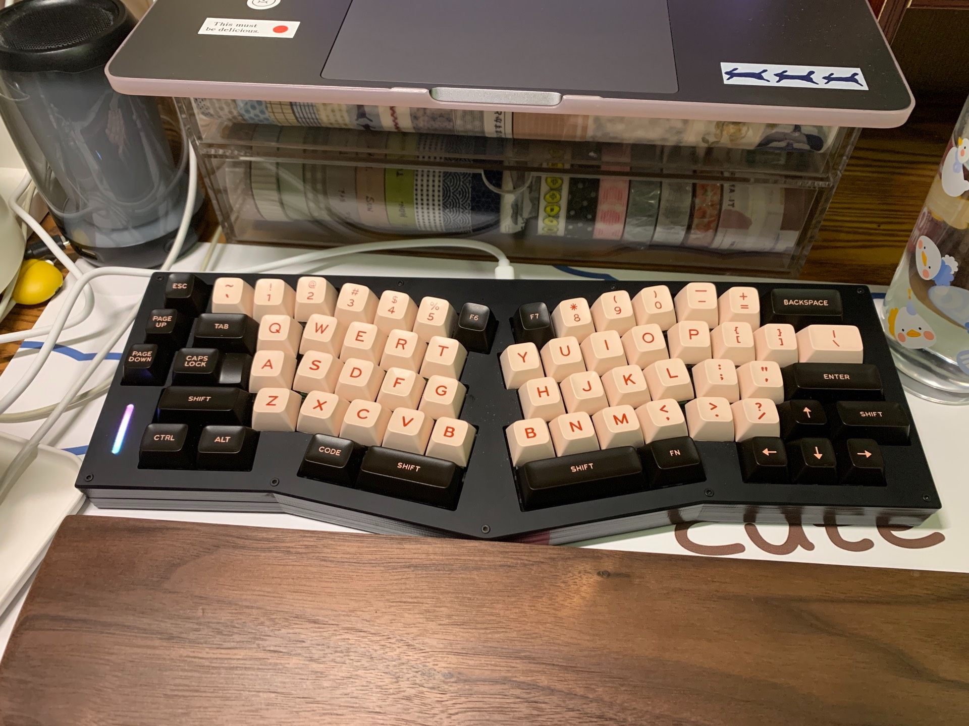 Acrylic OWLAB Spring Mechanical Keyboard Customized Keyboard ...