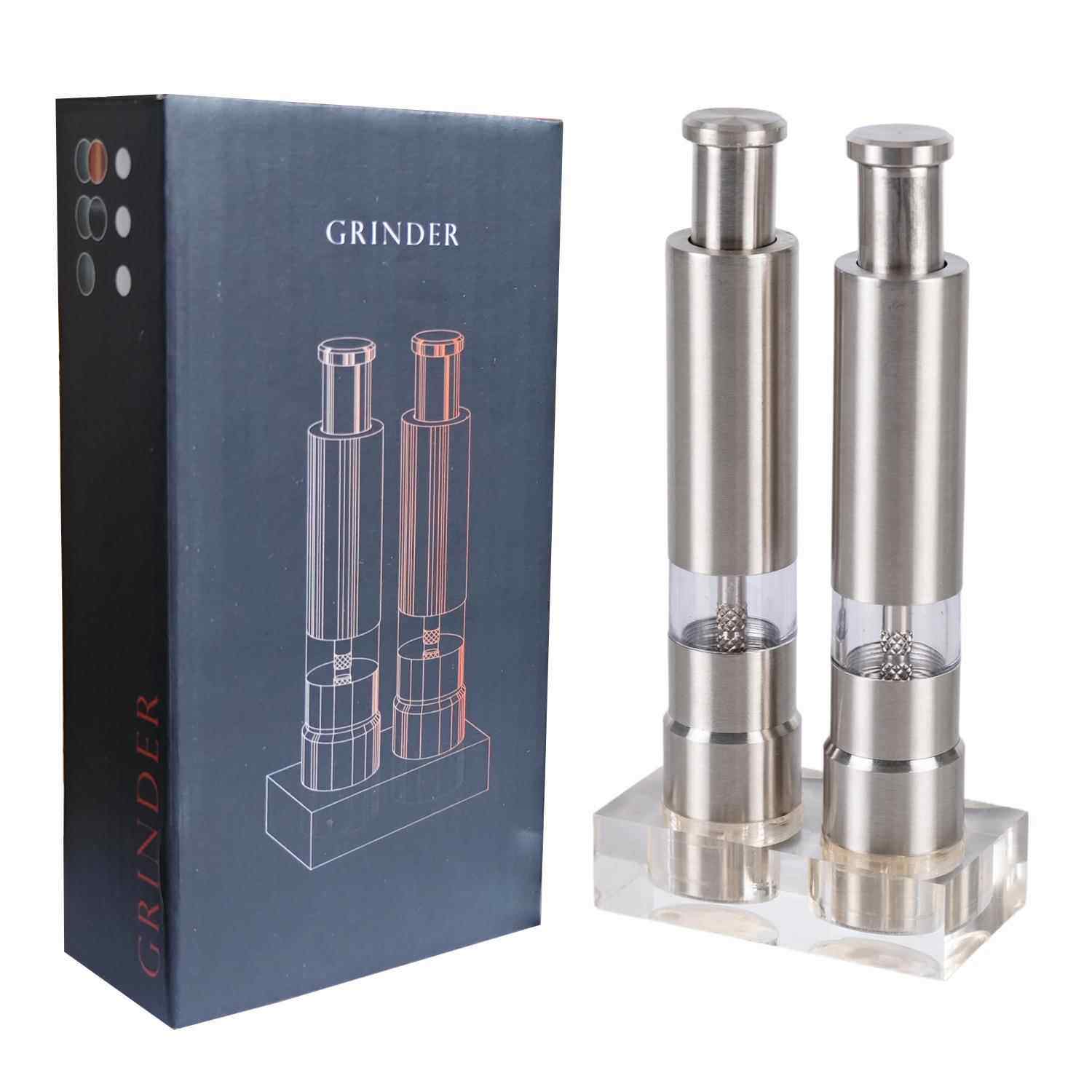 2025 new stainless steel manual pepper mill recommendations | portable ...