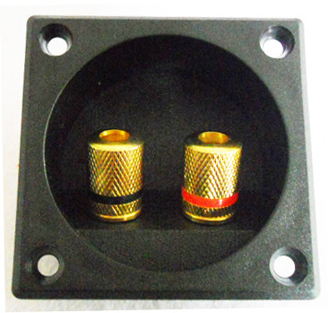 [USD 5.70] Pure copper speaker junction box speaker junction pole ...