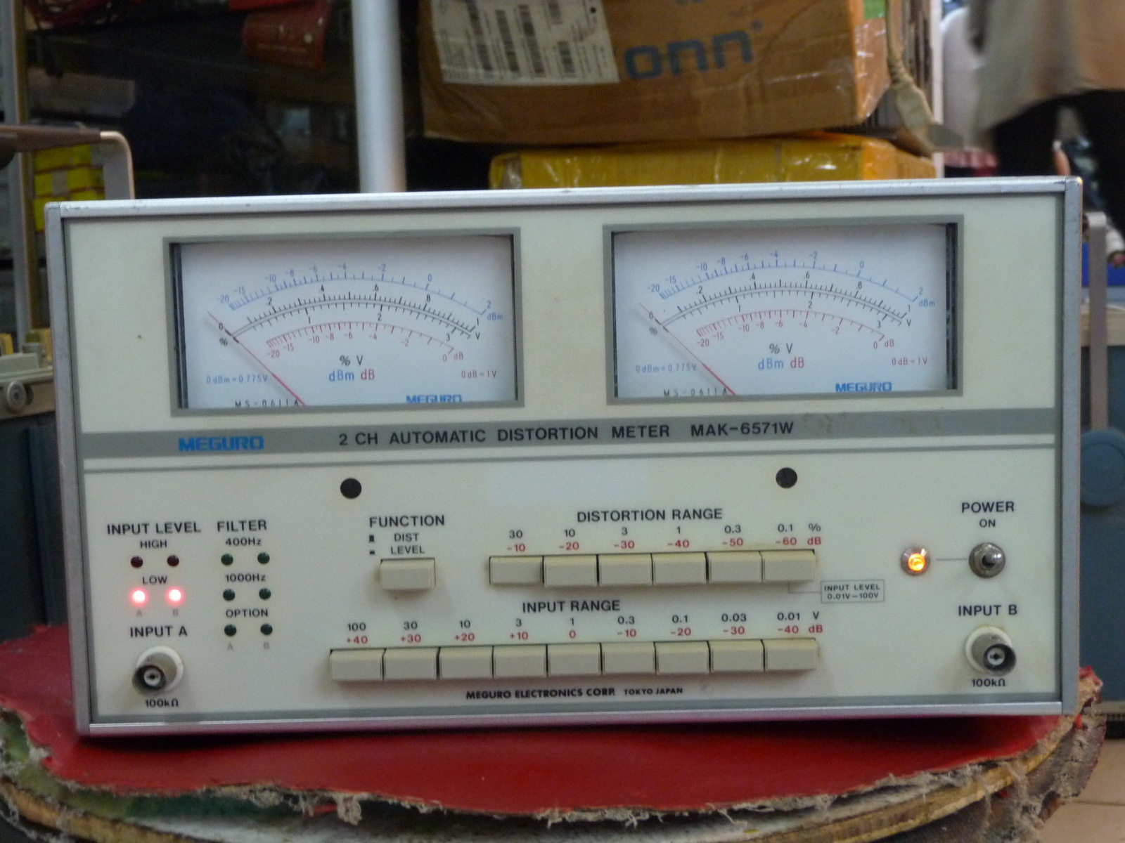 Japan Meguro MAK-6571W 2-channel automatic distortion instrument
