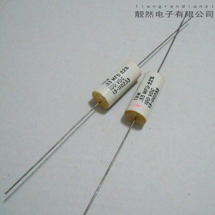 TRW 美国 高端锡膜 0.33uF 100V ±2% OFC 精密耦电容