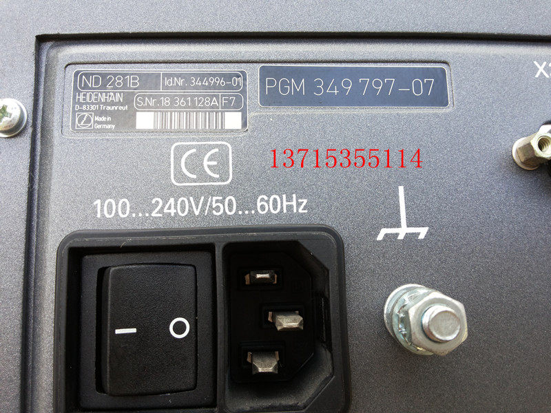 ND281B , 344996-01 ,PGM 349797-07 HEIDENHAIN海德汉 数显表