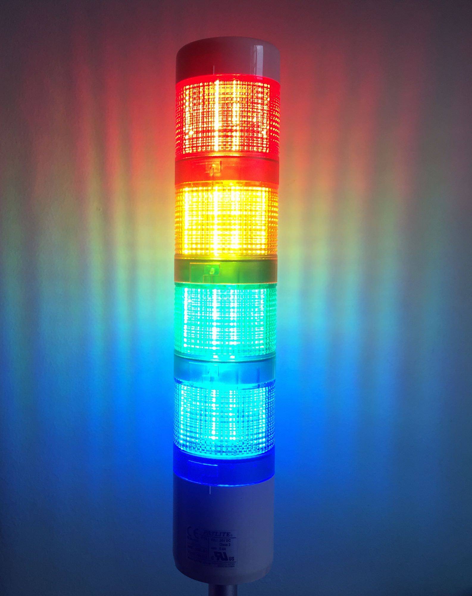 Japan Patley MR6-402BL-RYGB-BOE FB253 signal alarm warning light ...