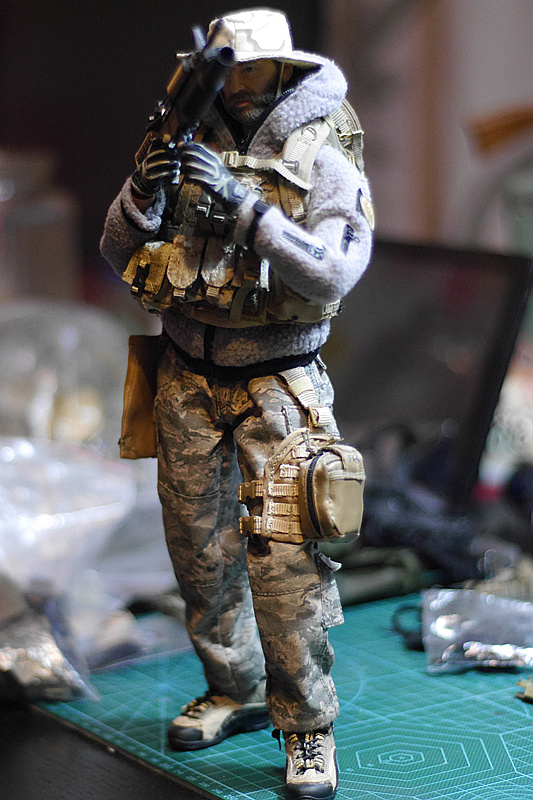 Купить Военные игрушки для детей 度娘【diy展示】1/6 使命召唤 老钱 普莱斯 王鱼行动版本 в ...