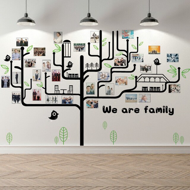 Team Photo Wall Sticker School Company Office Employee Customer Photo ...
