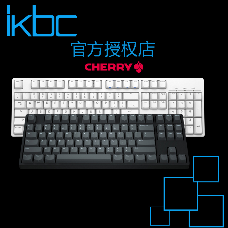 [USD 103.52] IKBC C87 C104 Game Office No-charge Mechanical Keyboard Cherry Original Cherry ...