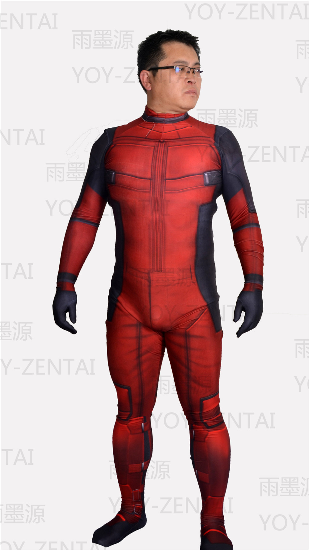 Купить Аниме косплей костюмы Униформа 雨墨源 yoy-zentai deadpool 电影版 死侍 в ...