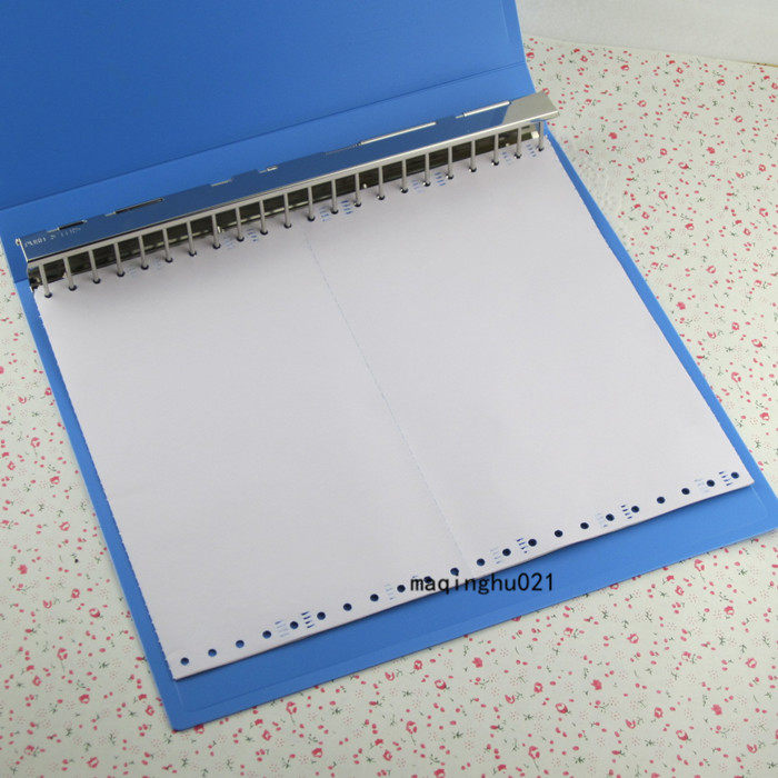 [USD 8.79] 22 Hole Folder Print Billing Listing Folder Water Fee ...