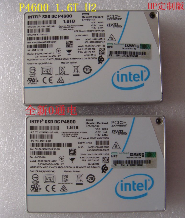 Intel/英特尔 P4600 1.6T U.2 企业级 SSD 固态硬盘 SSDPE2KE016-淘宝网【降价监控 价格走势 历史价格 ...