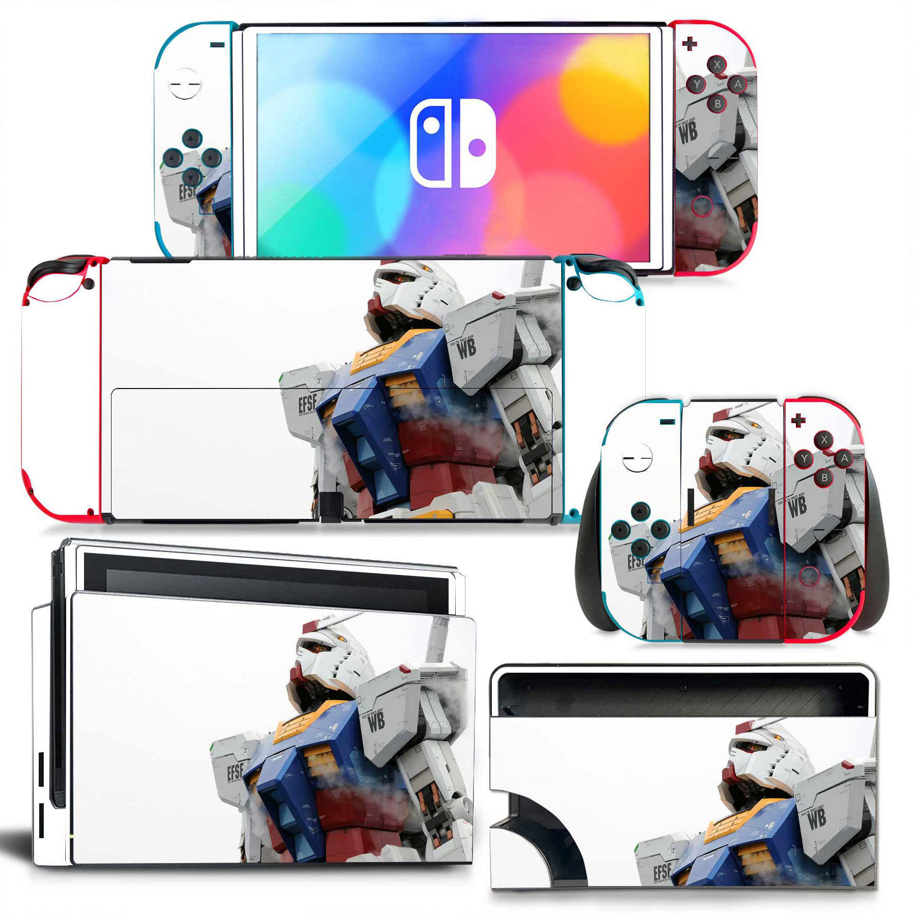 Switch OLED贴纸：给你的游戏机穿上新衣，打造专属游戏空间🎮 -PSV彩贴-淘宝百科网