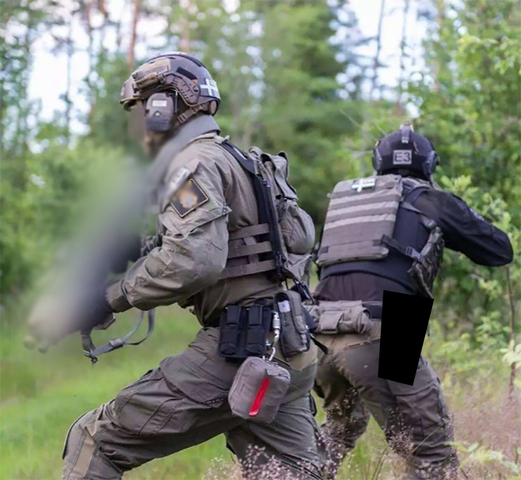 [USD 140.94] U.S. military gen3 frog uniform black ash attack ...