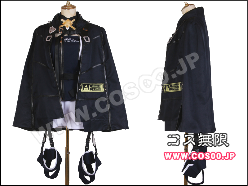 漫田 少女前線 AN94 COS服裝 指揮官cosplay套裝少女系列