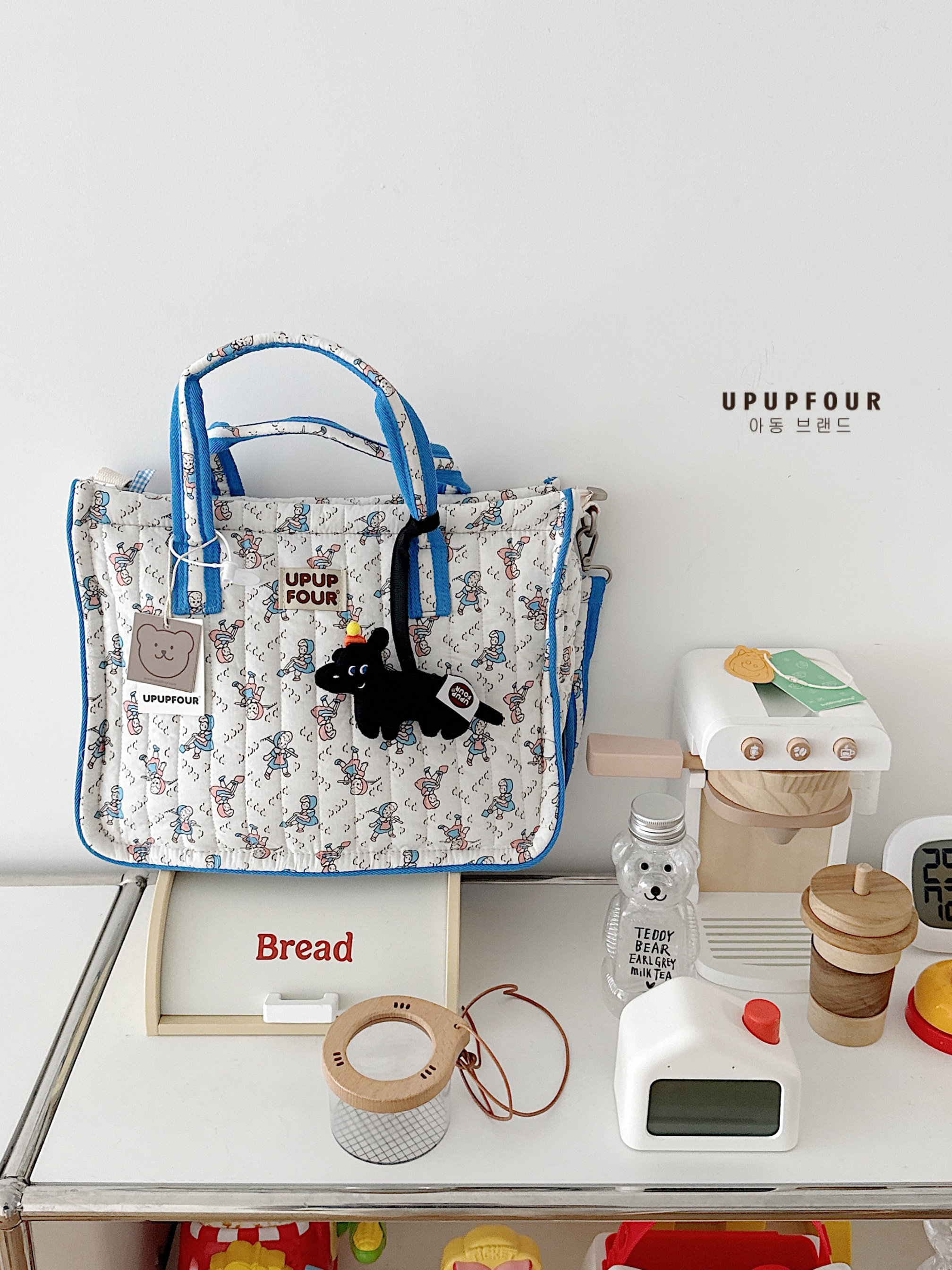 upupfour蓝色童话妈咪包，ins风大容量单肩包如何选择？💖-妈咪包/袋-淘宝好物网