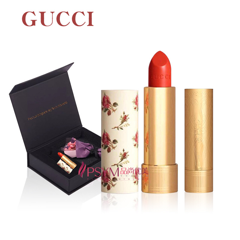 GUCCI古奇驰新款金管口红缎面唇膏小碎花25礼盒装203 505 302 508-淘宝网【降价监控 价格走势 历史价格】 - 一起惠神价网 ...