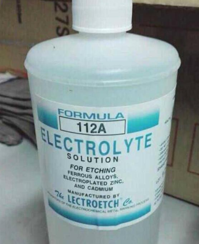 Lectroetch Formula 112A 打标液 lectroetch LNC-3电解液