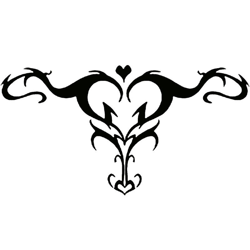 Sex tattoo stickers Dirty private parts Sexy alternative dirty text ...