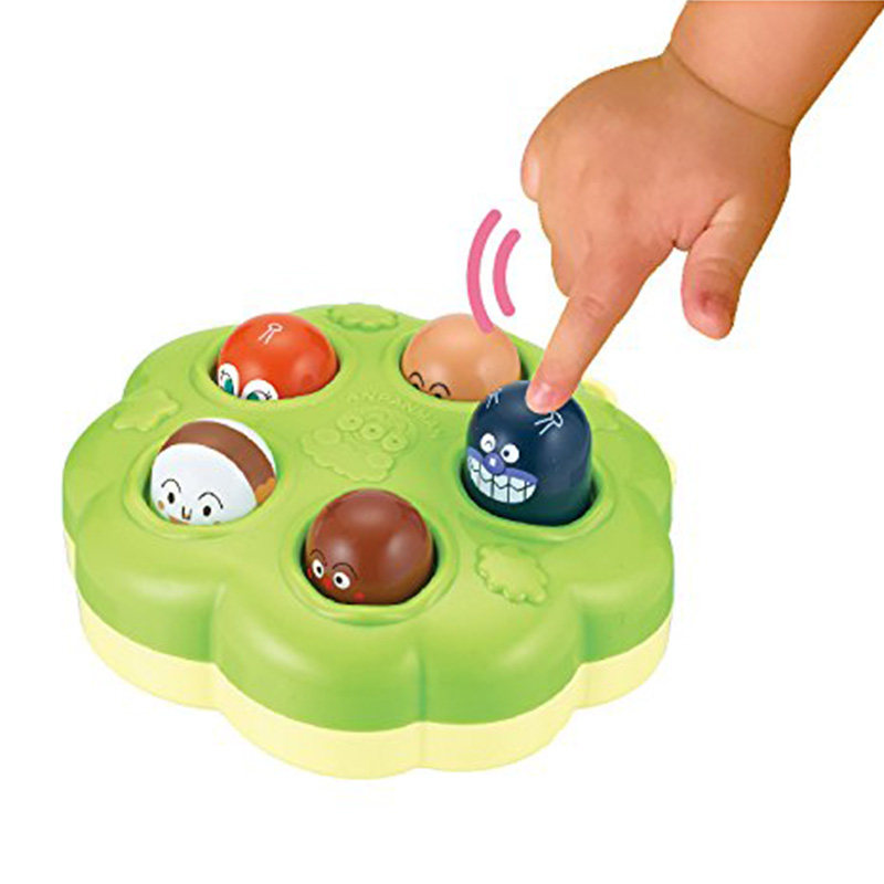 [USD 38.88] Japanese Anpanman mini Gopher button toy baby finger ...