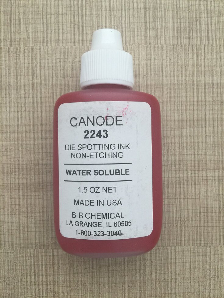 American original imported CANODE Die Spotting Ink 2243 mold closing ...