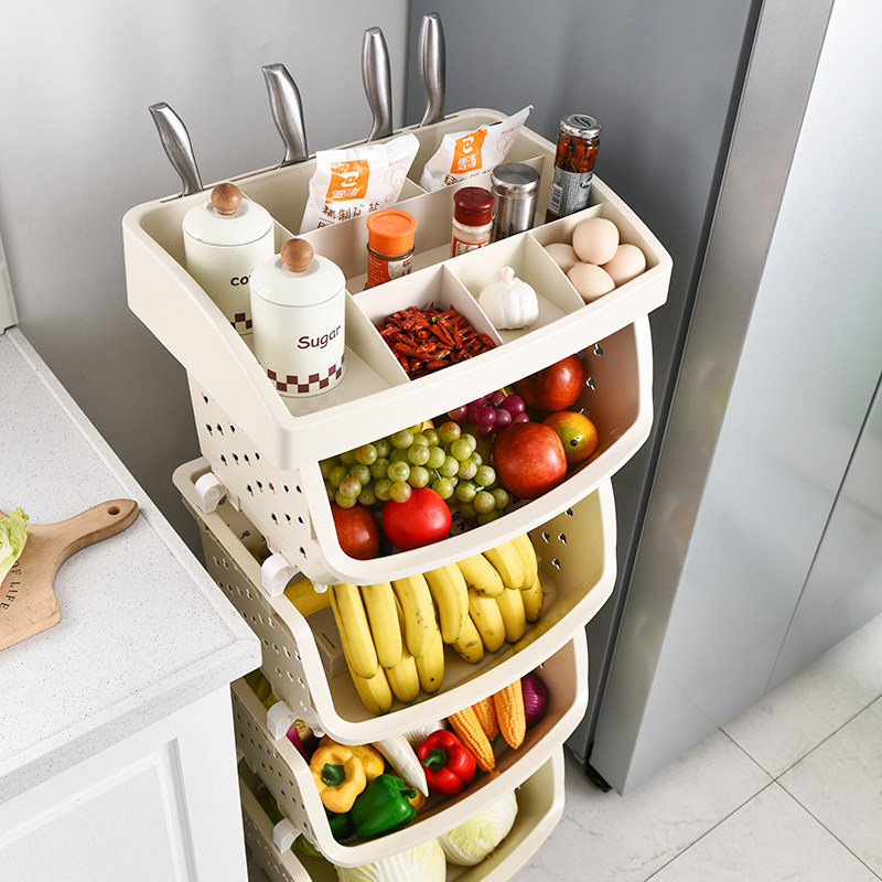 [USD 20.43] 100 dew kitchen shelving fruits and vegetables Vegetable ...