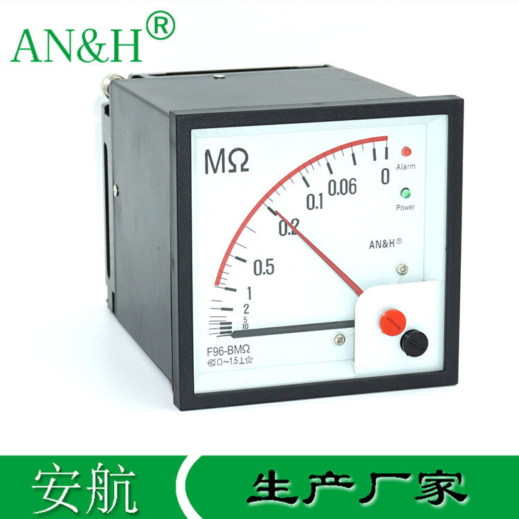 F96-BMΩ AC insulation meter AC220V 380V DRM-96 Q96-MΩA AC insulation ...