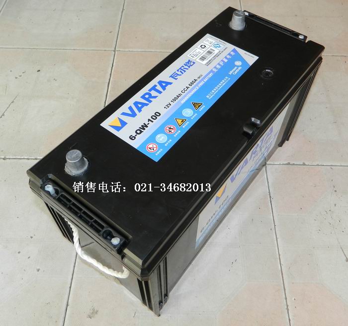 Car battery 6-QW-100 Varta battery VARTA battery 12V100Ah maintenance-free battery