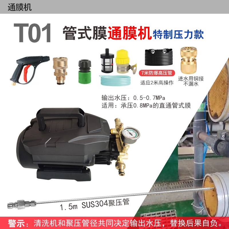Tubular membrane cleaning tool, the ultimate solution for clogged ...