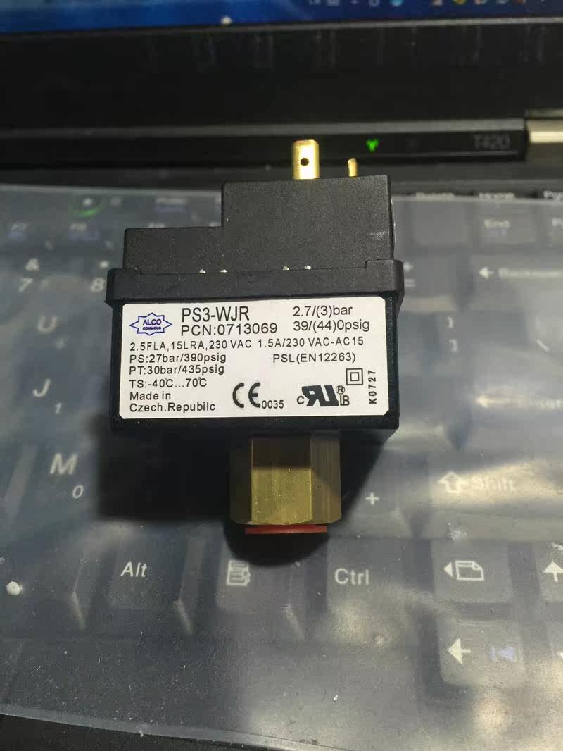 ALCO PS3-WJR 2 7 (3)bar EMERSON Pressure Switch Relay Control