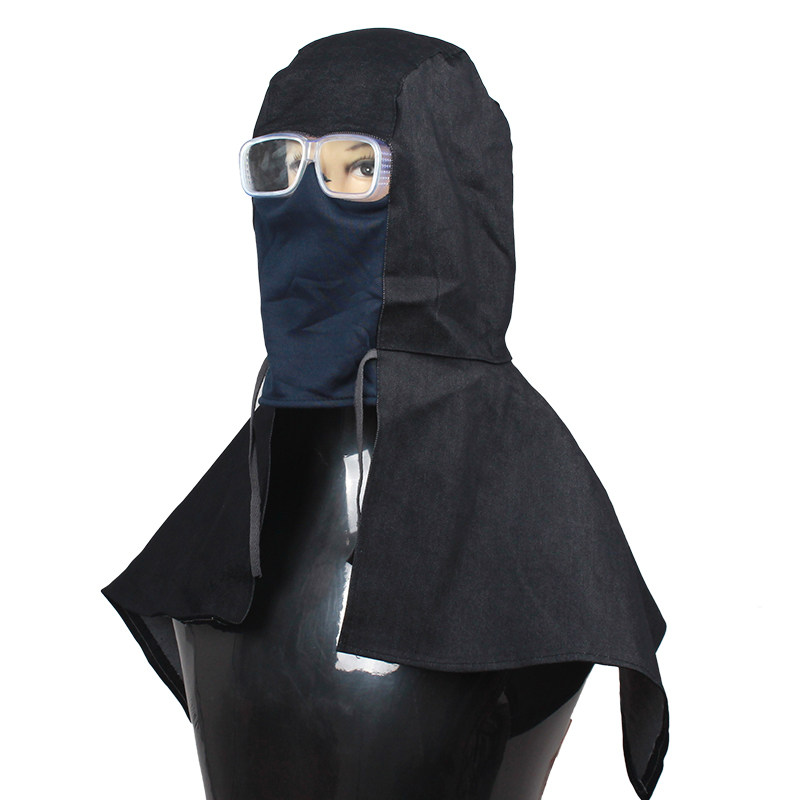 Dust cap Denim glasses ventilation ball shawl labor protection shawl ...