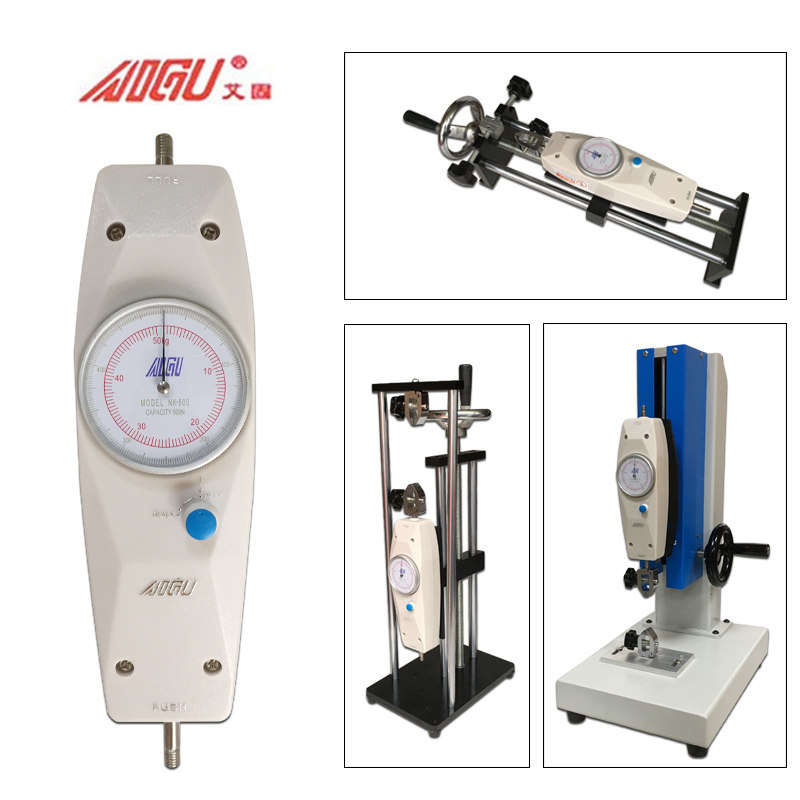 AIGU pointer push-pull force meter NK10 digital display dynamometer ...