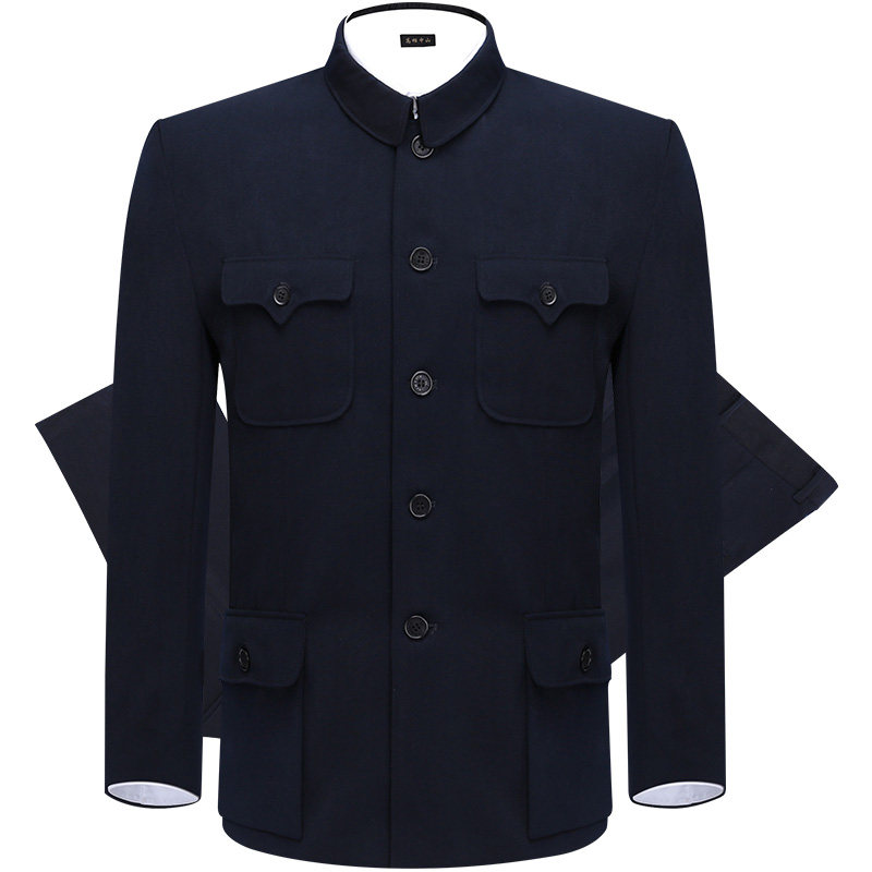 Tunic men's suit Middle-aged tunic old man jacket Old man clothes ...