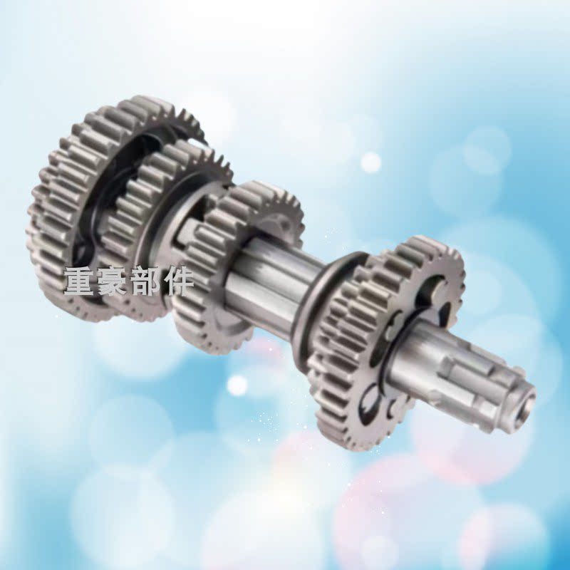 豪爵TR150S主副轴档位齿轮发动机变速器HJ150-16-16A-16C-16D是如何工作的？-摩托车齿轮-淘宝好物网