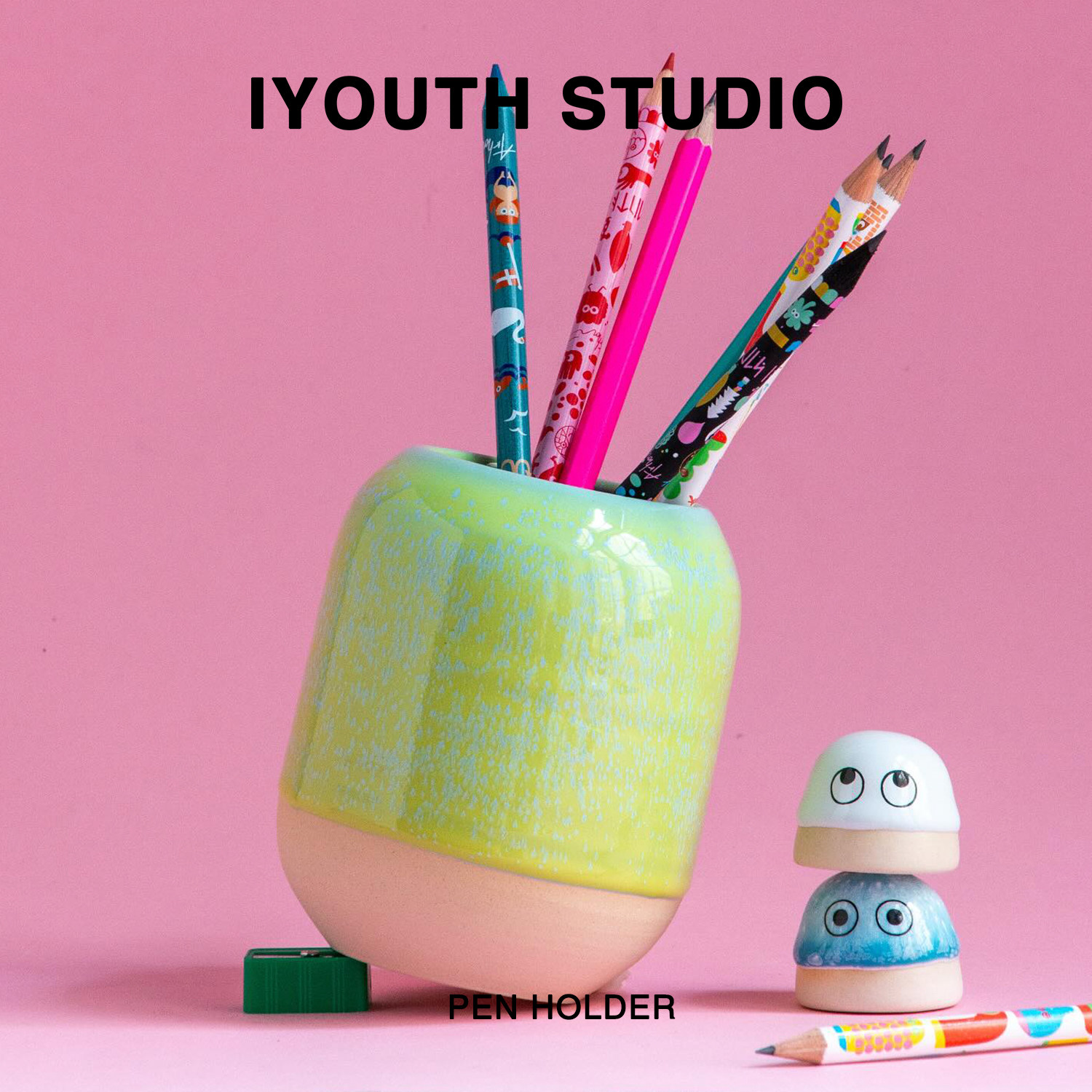 Iyouth import home furnishing review｜studio arhoj ceramic pen holder ...
