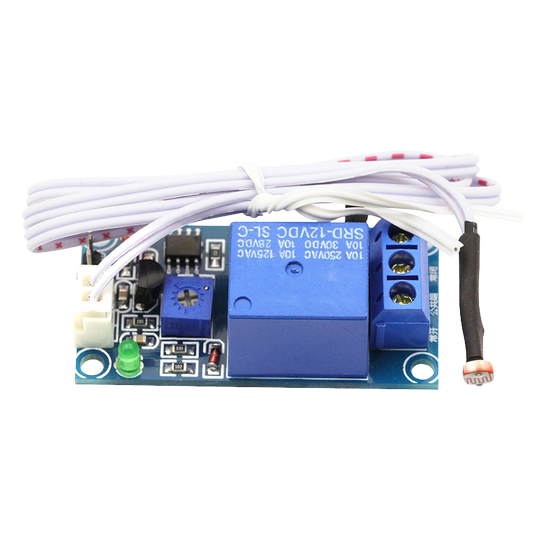 Light Control Switch - Photoresistor Plus Relay Module 12V with ...