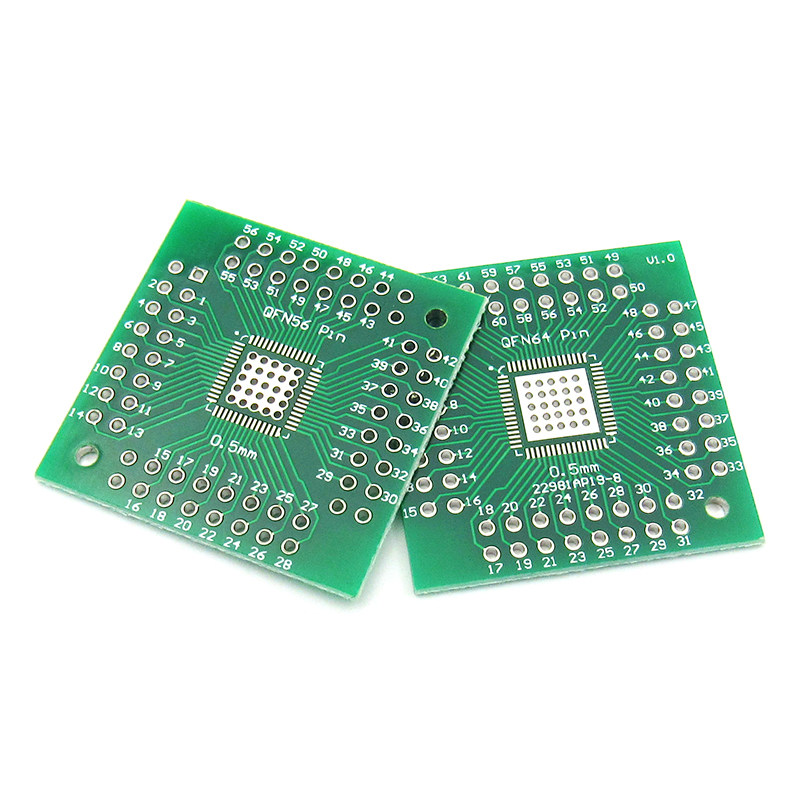 QFN56/QFN64 0.5mm引脚转直插：嵌入式开发中的生态破局点_PCB电路板_淘宝数码网