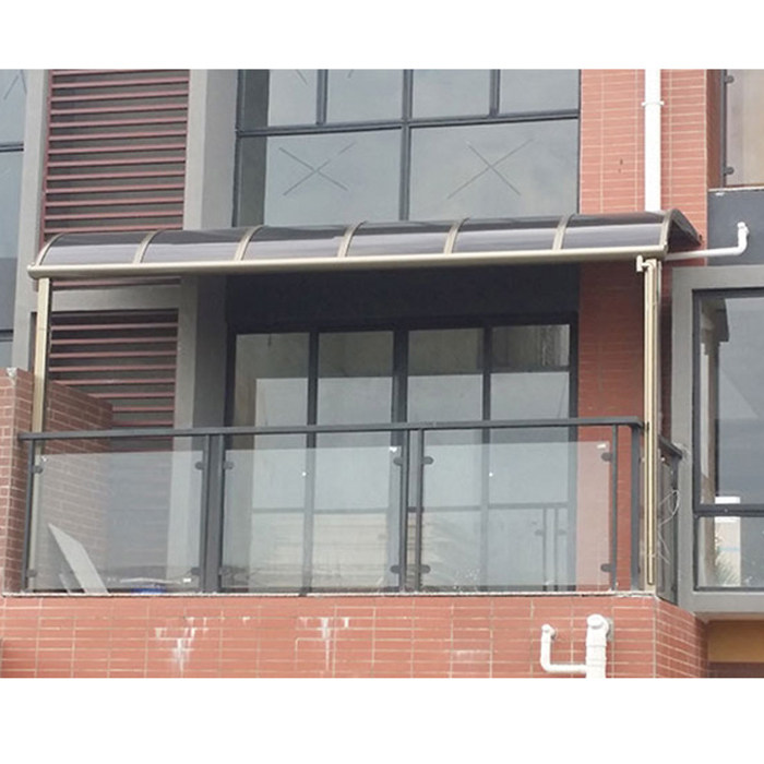 Luxury aluminum window shed Transparent awning Terrace shed Balcony ...