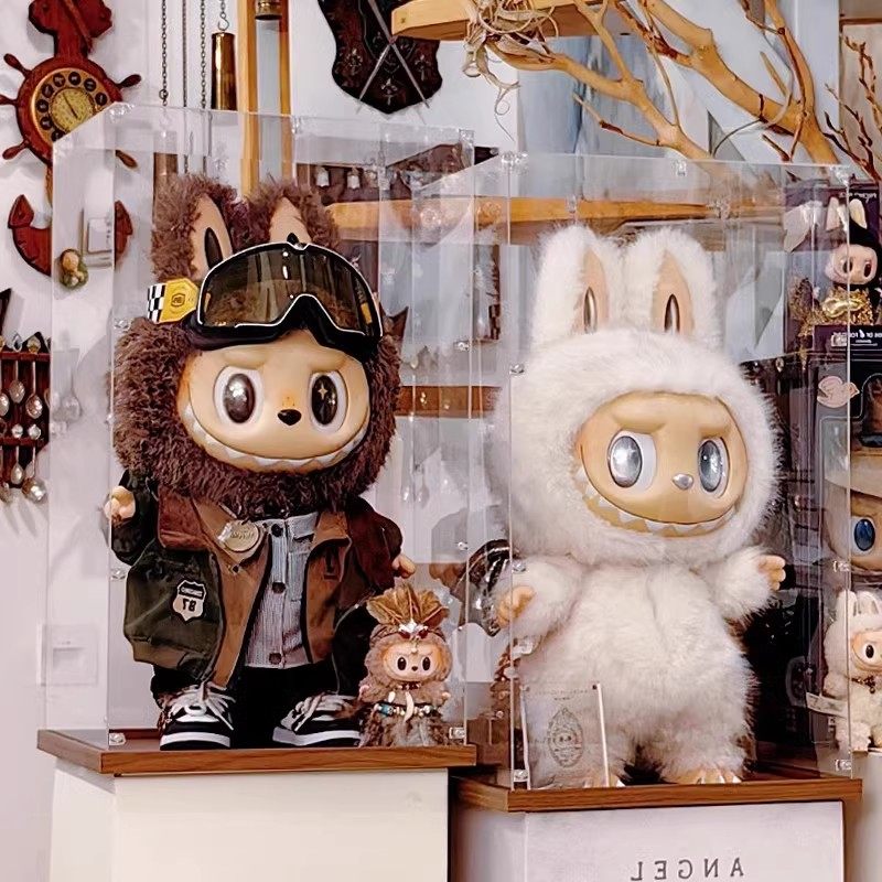 zimomo展示盒：守护你的收藏，让大天使labubu大首领不再怕尘！🌟-动漫电子-淘宝百科网