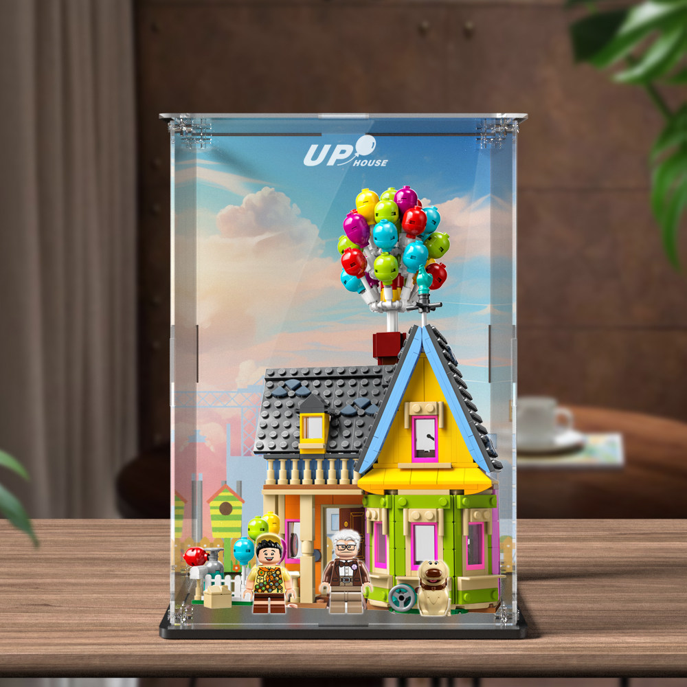 Lego 43217 up! building block display case storage box dust cover ...