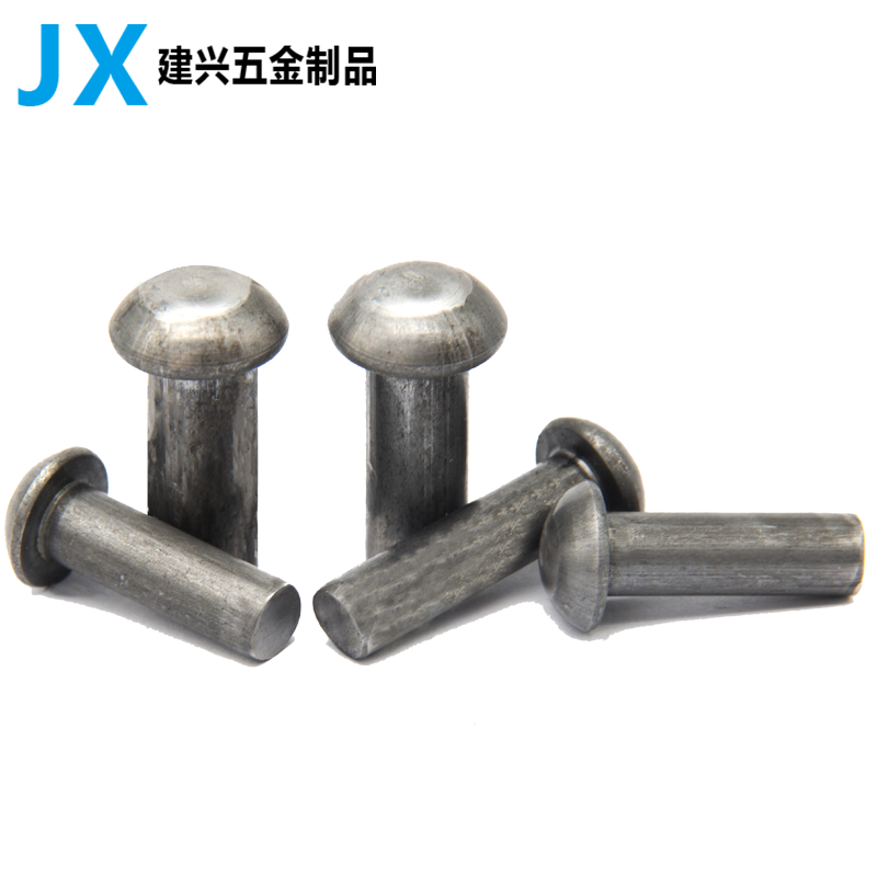 敲击式铁铆钉GB867：M2-M16全尺寸解析，铆钉界的硬核选择！-半空心铆钉-淘宝百科网