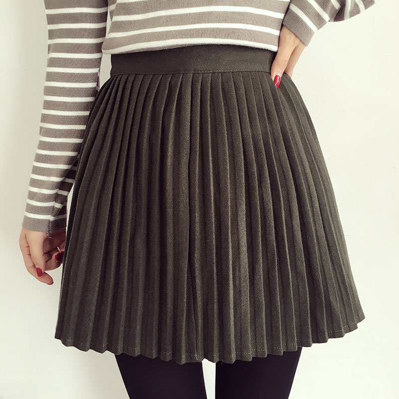 Купить Юбка мисс Люси зимняя одежда новой корейской версии студенты ...