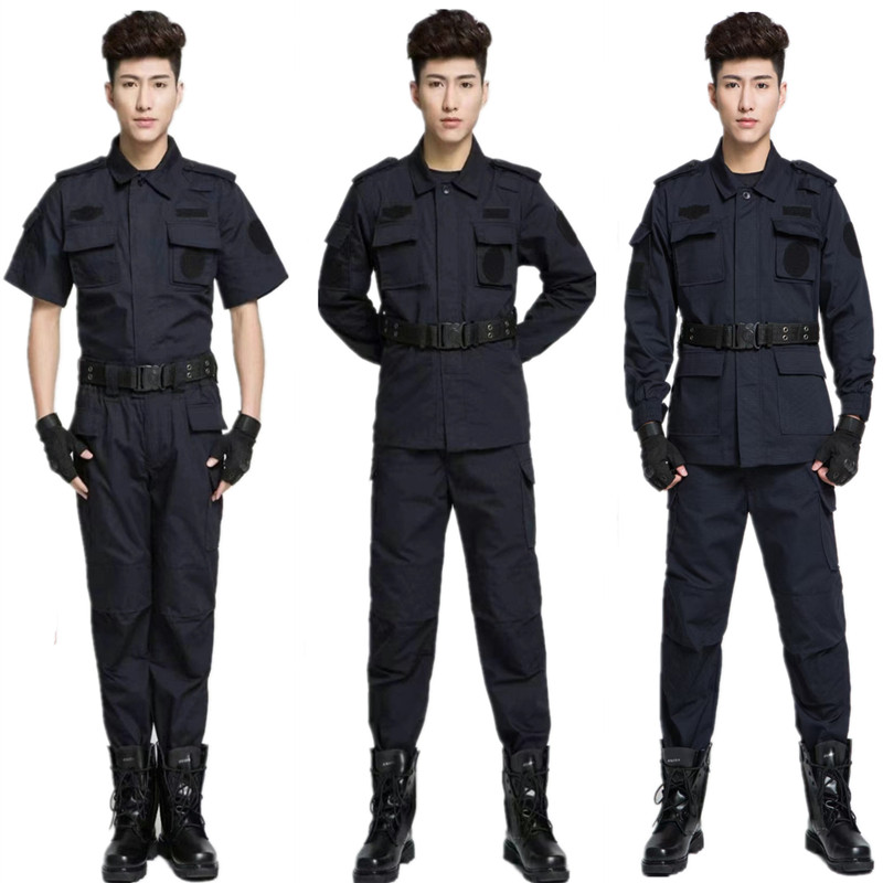Summer security guard uniform training suit - short sleeve/long sleeve ...