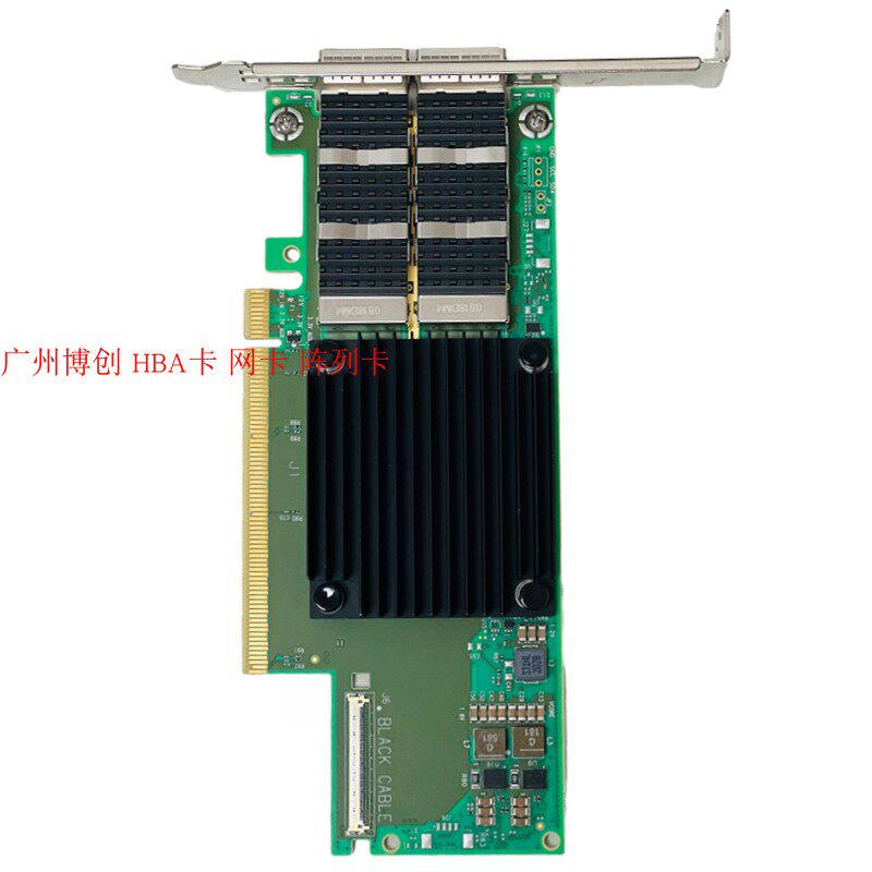 Mellanox CX6 MCX653106A-ECAT 100G雙口網卡 IB卡 CX653106A HPE