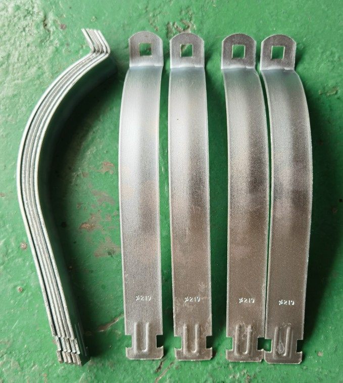 [USD 4.69] Wind tube card P-type cable type steel p type c galvanized P ...