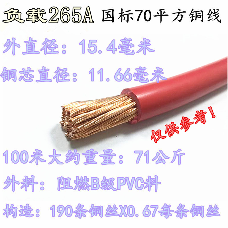 阻燃BVR10平方铜芯电线16电缆线25 35 50 70多股铜线软线家装-阿里巴巴