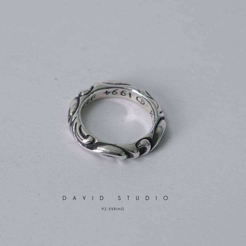 GD权志龙同款！David studio925十字架戒指爆火出圈，韦雪都戴了？🔥-戒指-淘宝好物网